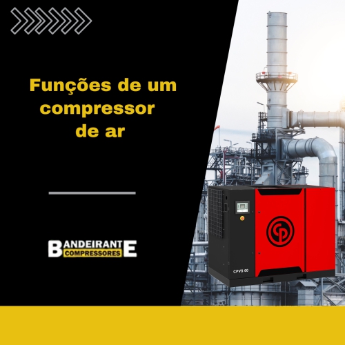 Funções de um compressor de ar – Bandeirante Compressores